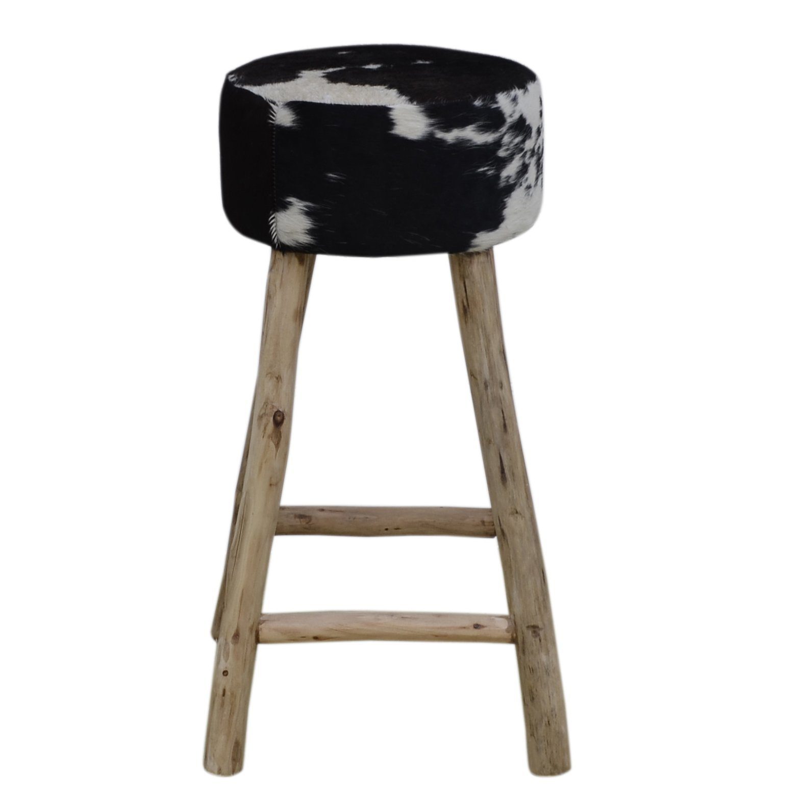 Cowhide Bar Stool | Cowhide Stools | Philbee Interiors - Philbee Interiors